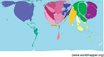FEMA 2017/2 A anamorfose geográfica consiste em uma técnica - Estuda ...