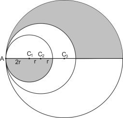AFA 2012 Conforme a figura abaixo, A é o ponto de tangência das ...
