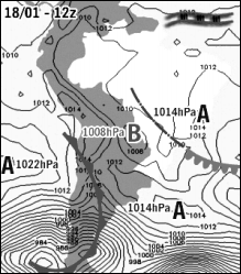 CESMAC 2021/1 Os mapas com isóbaras são muito importante para a análise ...