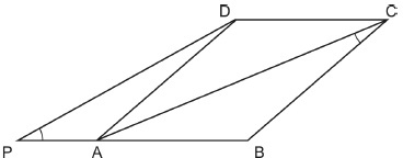 EPCAR 2013 Seja ABCD um paralelogramo cujos lados AB e BC medem ...