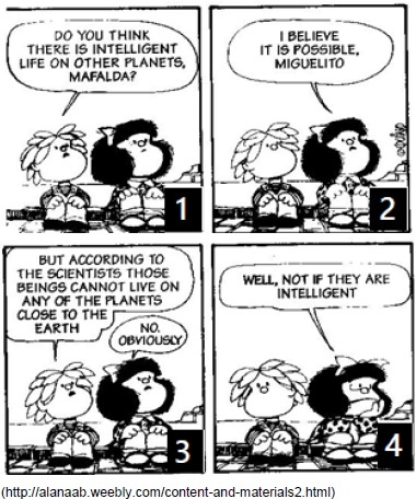 FACERES 2017/1 Mafalda – 1Mafalda – 2According to the first | Estuda.com