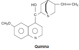 UEFS 2010/2 A quinina, um alcaloide representado pela fórmula | Estuda.com