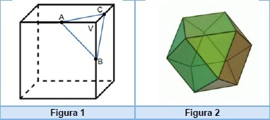 UPF 2018 A medida de cada aresta do cubo da figura 1 é 2 cm, e os ...