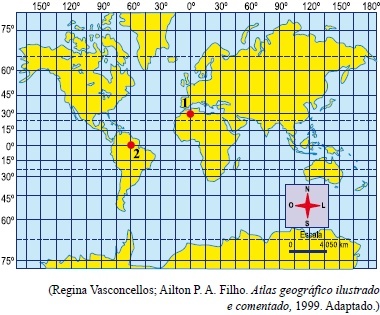 Atlas Mundial Com Coordenadas De Latitude E Longitude Mapa Mundial