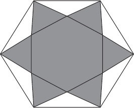 UNICENTRO 2017 Um hexagrama é uma estrela de 6 pontas formada ligando ...