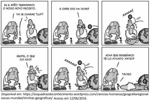 PAS - UFLA 2016 Observe a seguinte charge sobre um dos diferentes ...