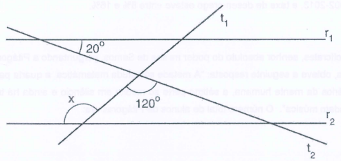 CMJF 2014 Na figura, estão duas retas paralelas r1, r2 e duas retas ...