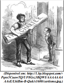 UERN 2013 O movimento Cartista, retratado na charge, e o movimento ...