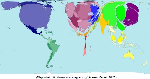 São Leopoldo (Mandic) 2018 O mapa abaixo é uma anamorfose relacionada ...