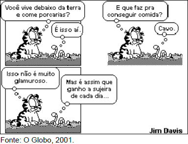 UFAM 2014/1 Em relação à charge apresentada a seguir, marque a única ...