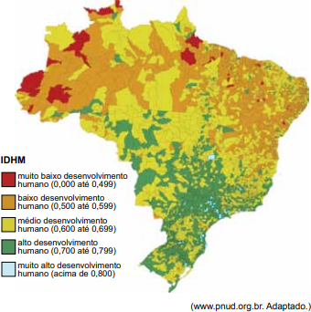 FAMECA 2015 Índice de Desenvolvimento Humano Municipal (IDHM) | Estuda.com